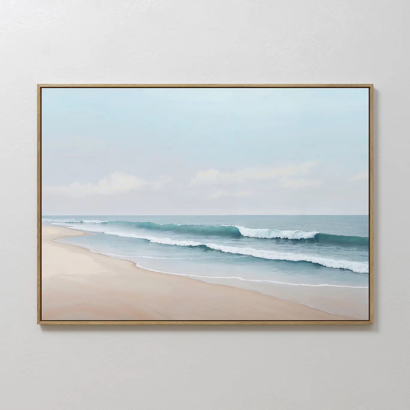 Gentle Surf Canvas Art – Nordic Park