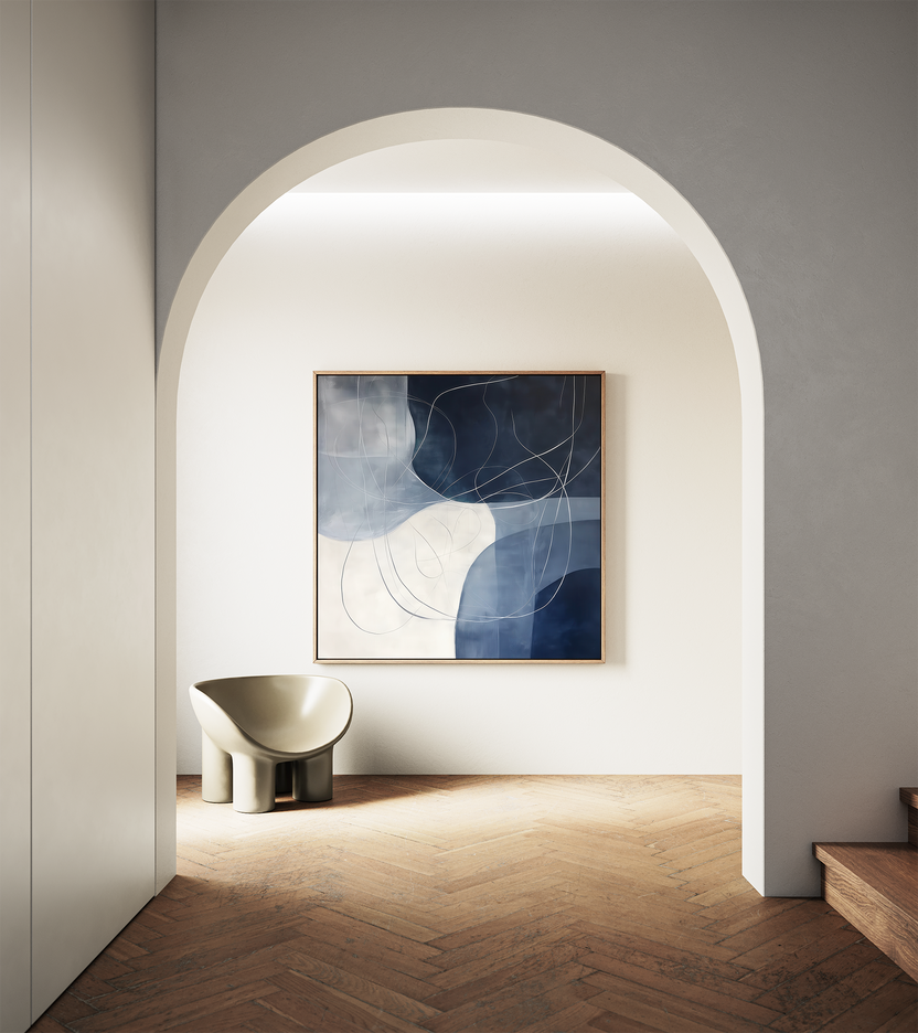 Nordic Park Art: Premium Abstract Wall Art | Japandi & Minimal Style