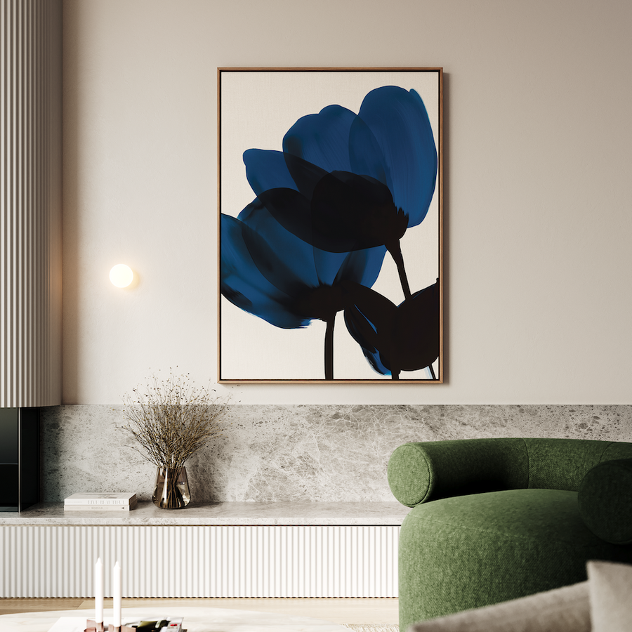 Bloom Abstract Canvas Art – Nordic Park