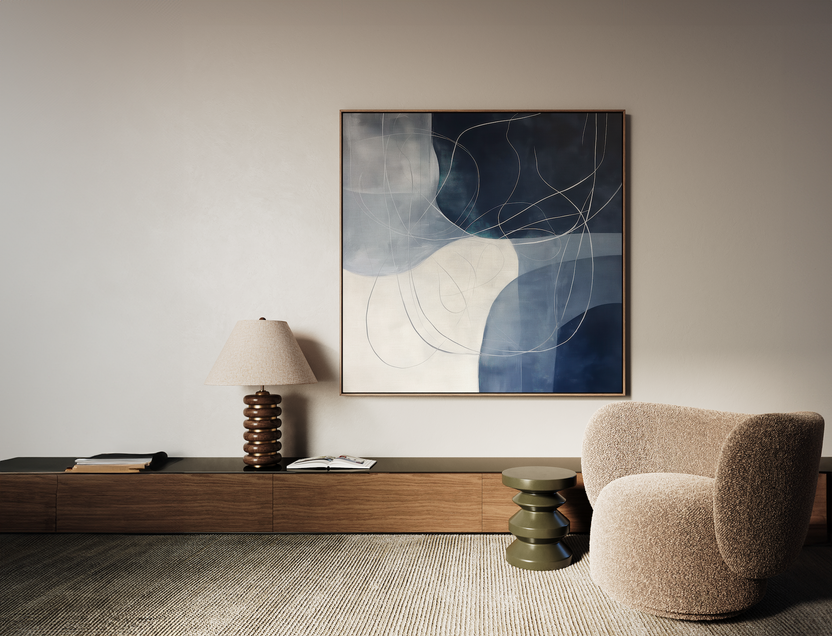 Nordic Park Art: Premium Abstract Wall Art | Japandi & Minimal Style